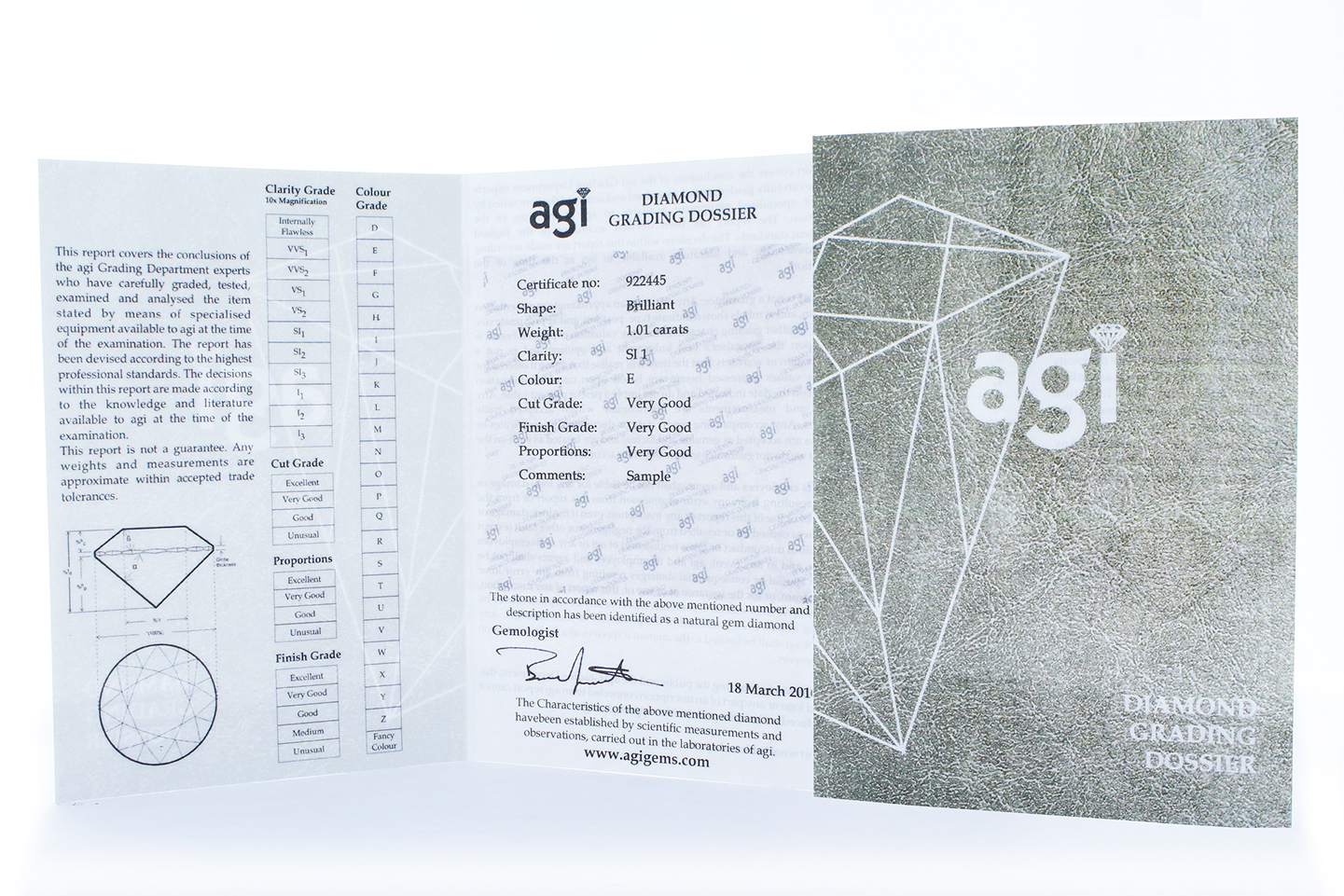 Diamond Dossier Report – agi